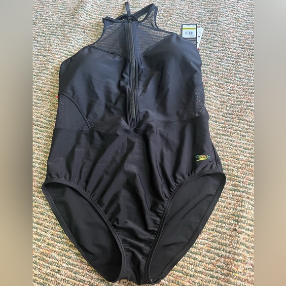 Speedo | Swim | Speedo Black Womens One Piece Swimsuit | Poshmark